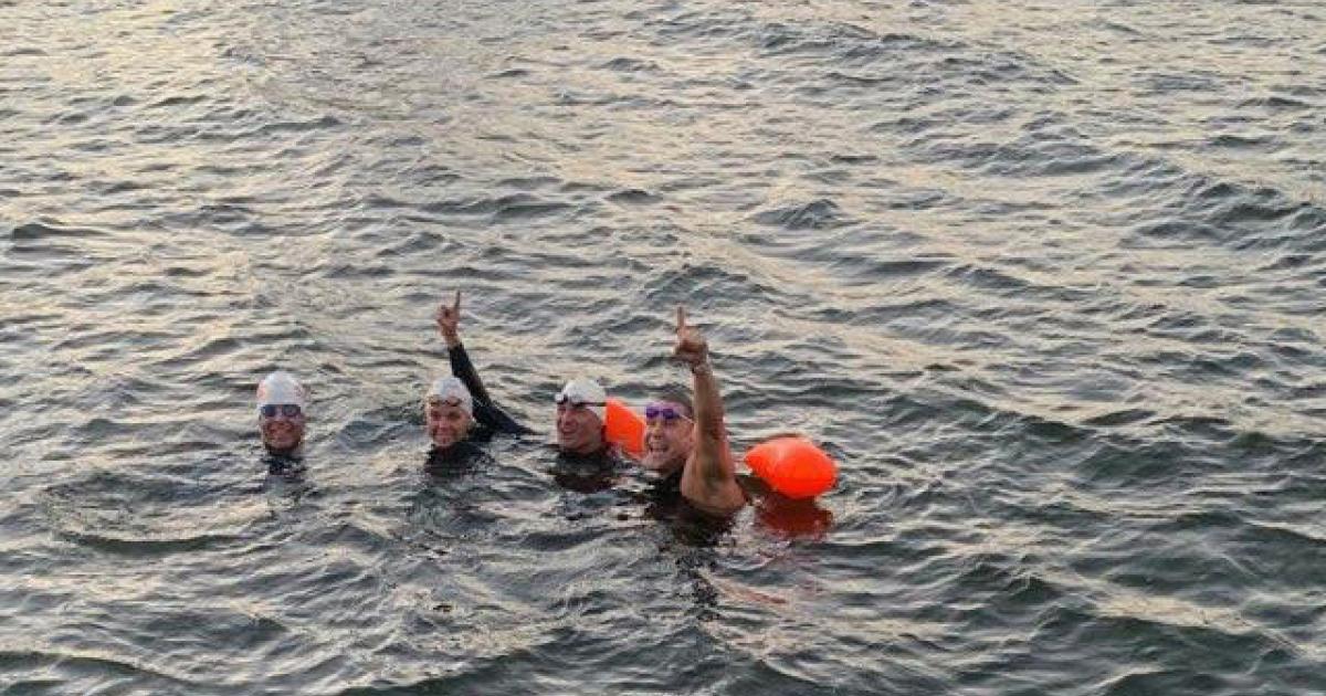 Doctor Swims Across Lake Pontchartrain for Charity and a Challenge ...