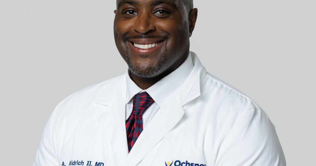 Anthony Aldrich, MD | Ochsner Health